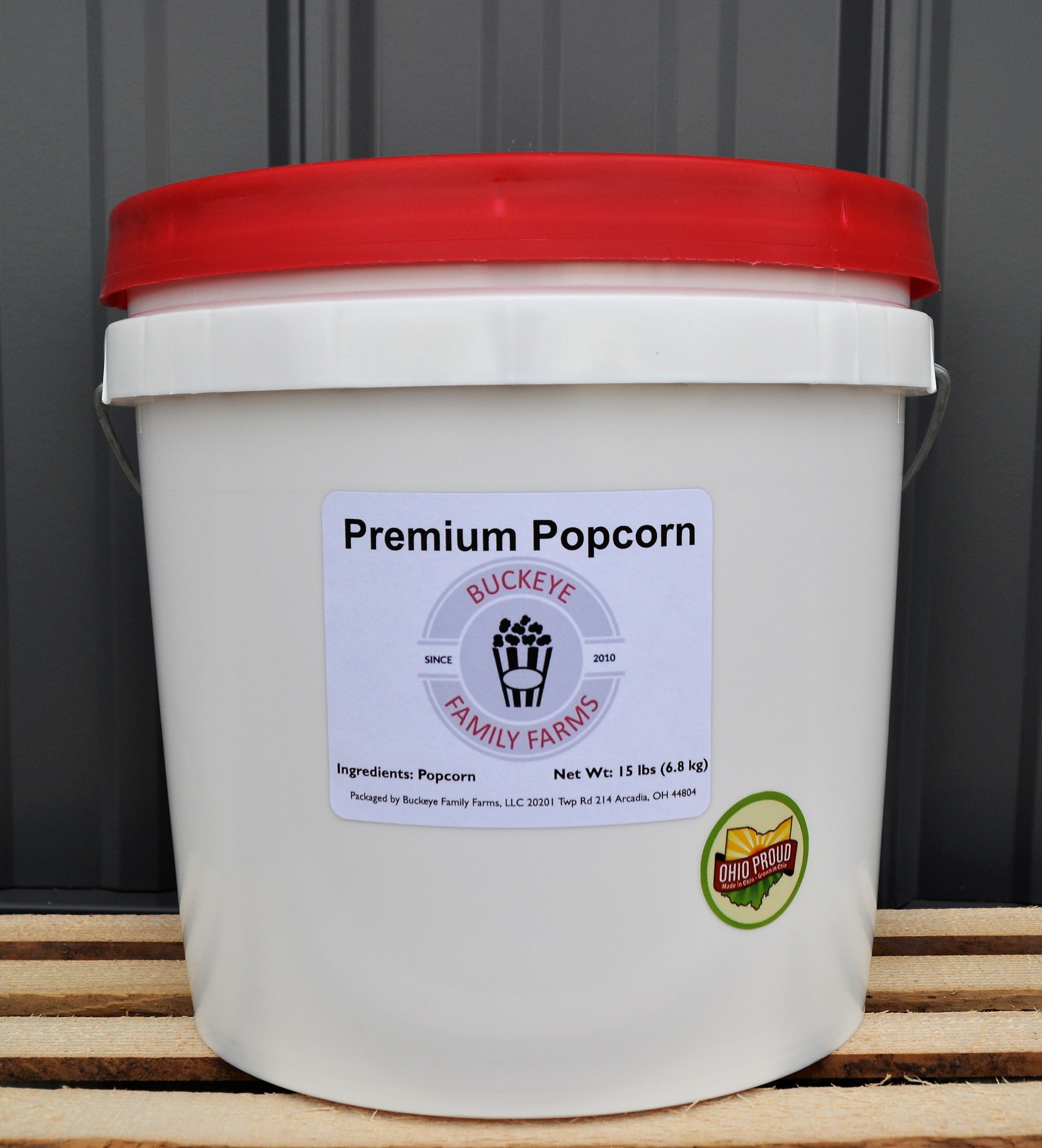 The Popcorn Bucket - 15 lbs – Buckeye Family Farms